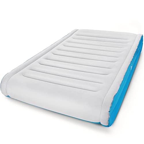 Valwix Queen Air Mattress with Built-in Pump & Pillow, 17'' Height Air Bed w/Supportive Tech, Inflatable Mattress for Home & Travel, 660 LBS Capacity