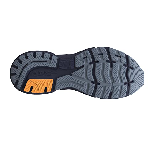 Brooks Men's Ghost 15 Neutral Running Shoe - Flintstone/Peacoat/Oak - 10.5 Wide