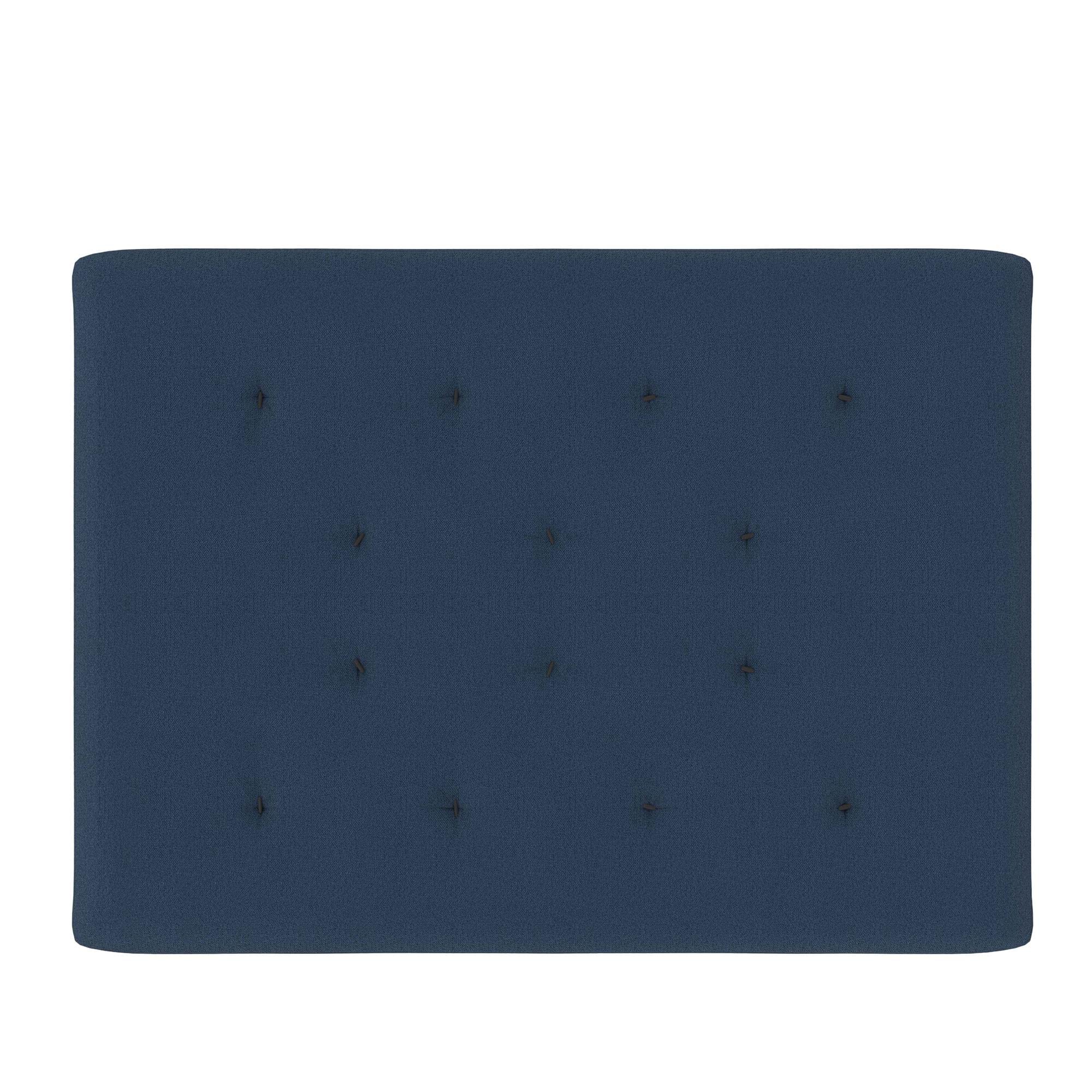 DHP Braga 6" Full Size Microfiber Coil Futon Mattress in Blue