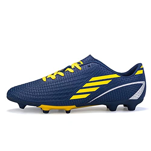 TOLLN Mens Football Shoes Youth Soccer Cleats 22017-Blue-7.5-EUR40