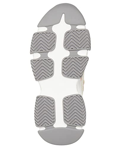 Steve Madden Possession Lace Up Boyfriend Chunky Platform Sneakers Grey Mult (Grey Mult, 11)