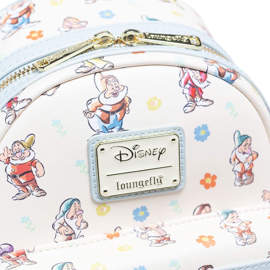 Loungefly Women's Disney Snow White and the Seven Dwarfs Blue Backpack