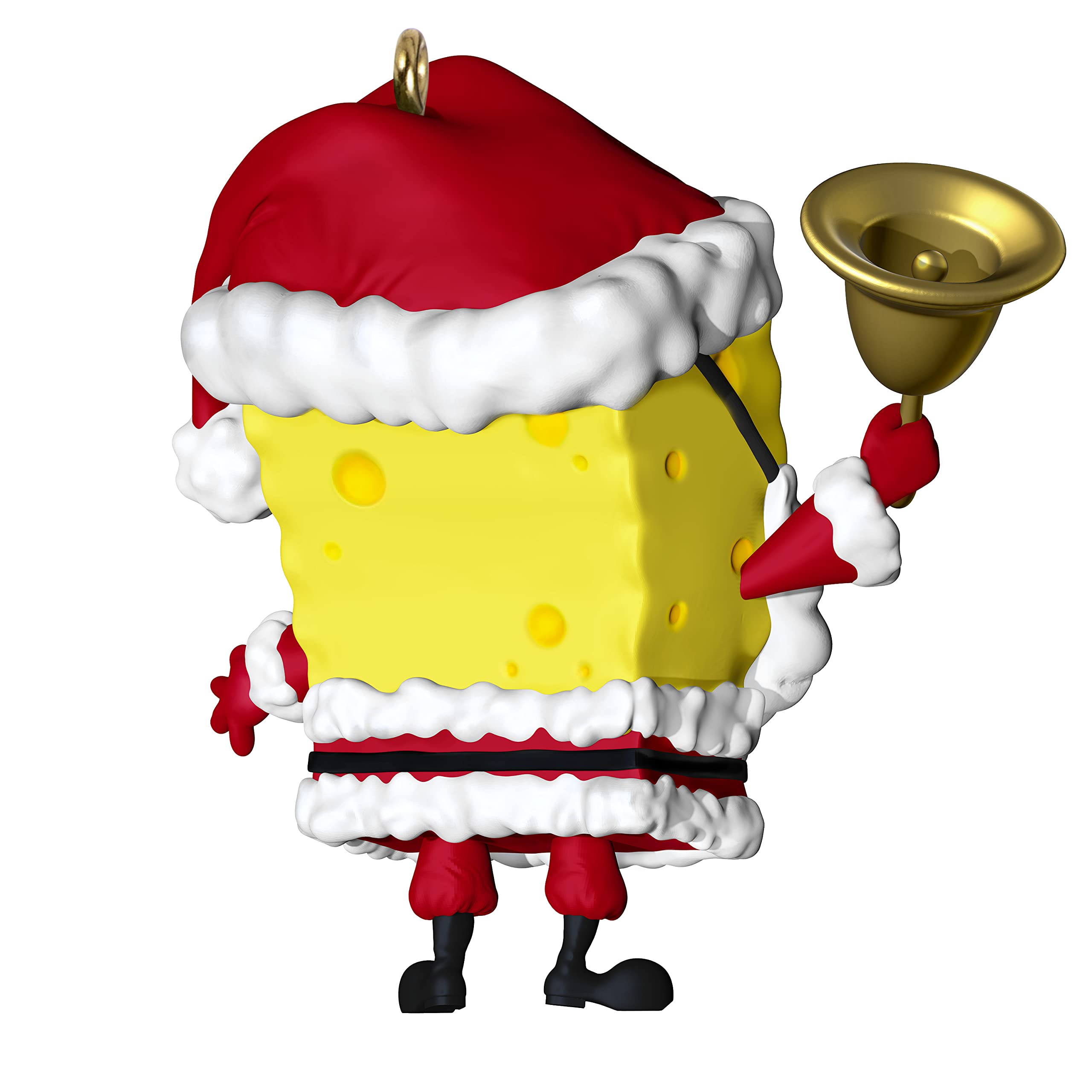 Hallmark Keepsake Christmas Ornament 2023, Nickelodeon SpongeBob SquarePants Santa, TV Show Gifts