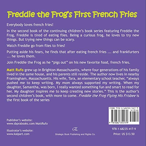 Freddie the Frog's First French Fries
