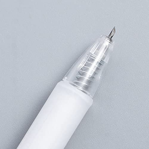 Craft Cutting Tool Paper Pen Cutter Knife,Craft Knife Pen,Retractable Push-Type Paper Precision Carving Cutting Knife