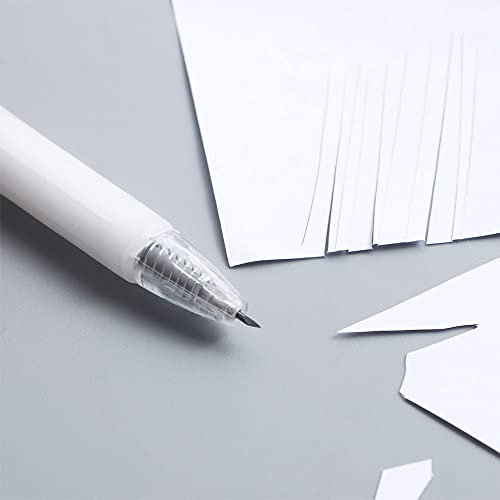 Craft Cutting Tool Paper Pen Cutter Knife,Craft Knife Pen,Retractable Push-Type Paper Precision Carving Cutting Knife