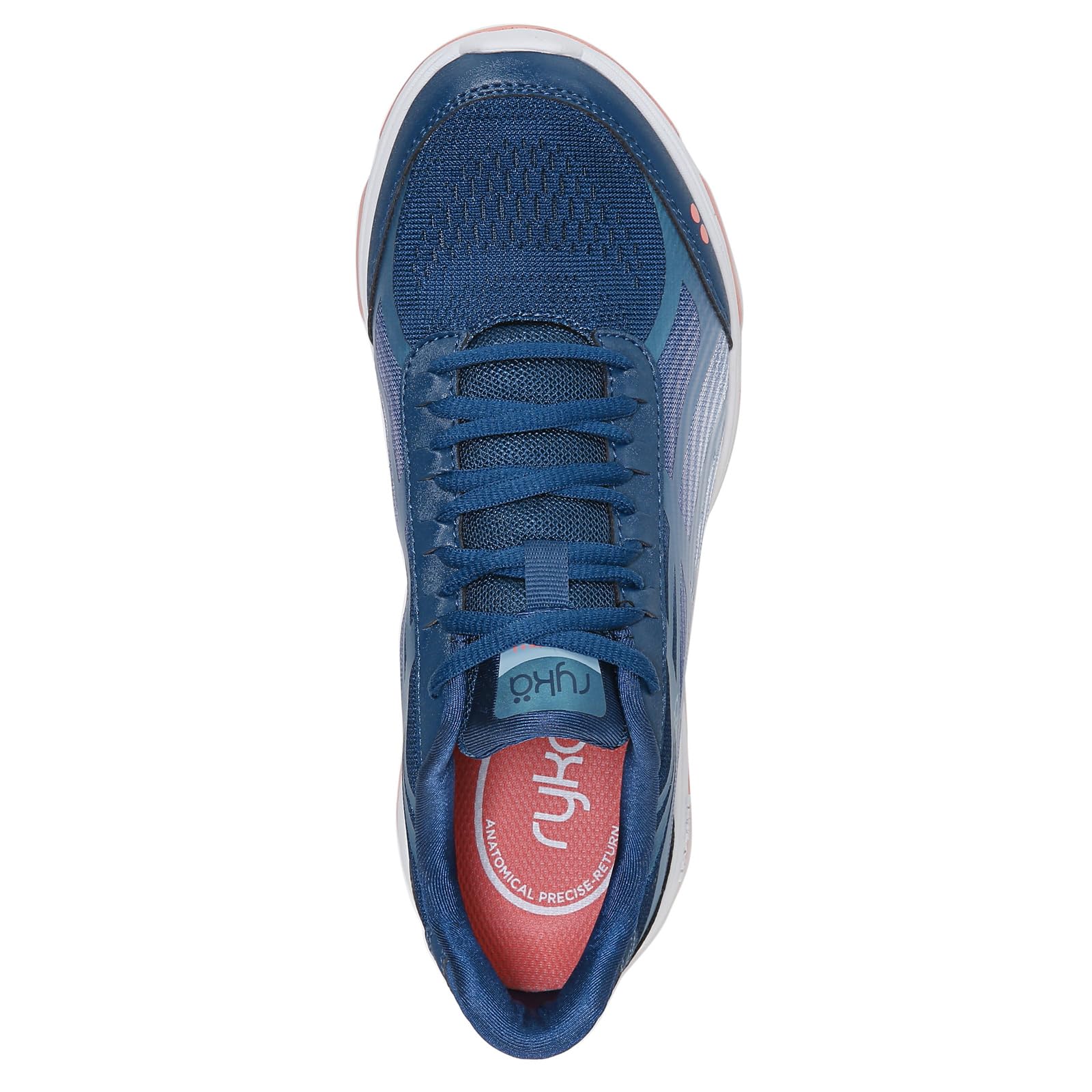 Ryka Womens Devotion Plus 3 Walking Shoe, Blue Multi, 8 US