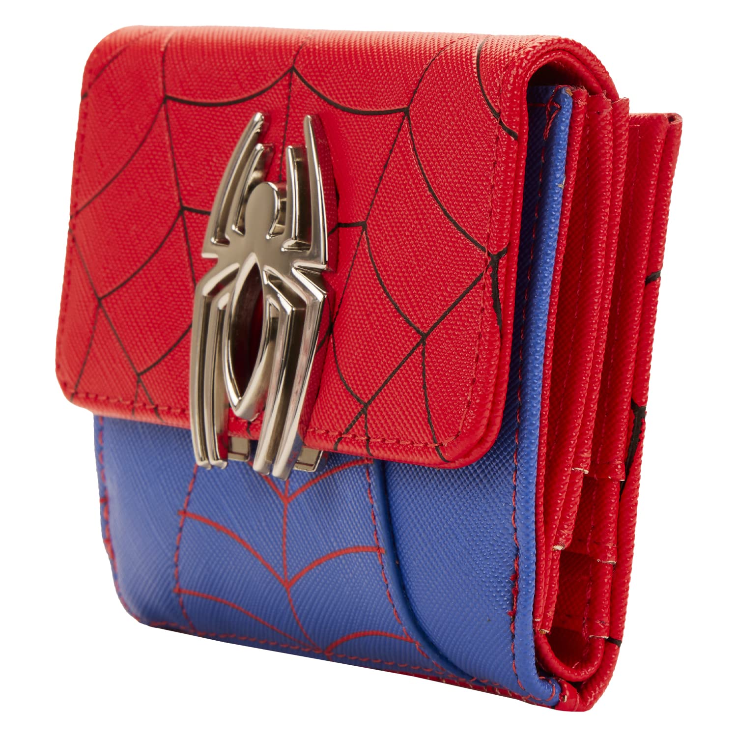 Loungefly Marvel Spider Man Color Block Wallet Standard