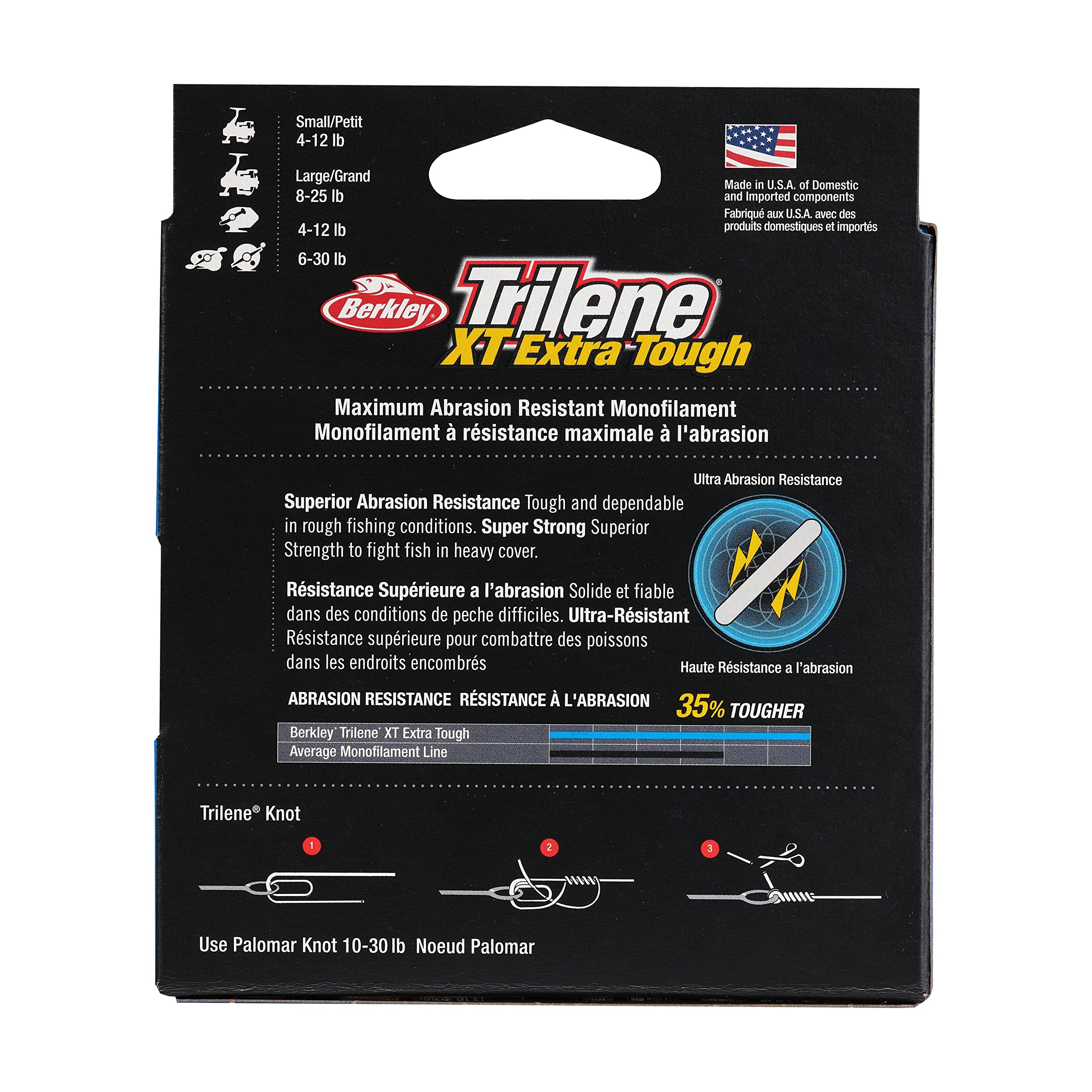 Berkley Trilene® XT®, Low-Vis Green, 6lb | 2.7kg, 330yd | 301m Monofilament Fishing Line, Suitable for Saltwater and Freshwater Environments