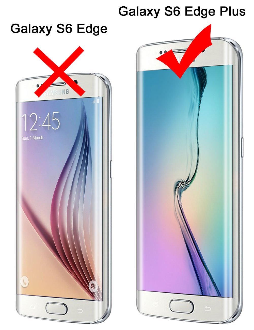 ANSIWEE Galaxy S6 Edge Plus Case, Shockproof Phone Cover, Galaxy S6 Edge Plus Cover, Soft TPU Bumper Hard PC Case Brushed PC Texture Protective Armor for Samsung Galaxy S6 Edge Plus (Rose Gold)