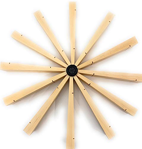 Maximum Velocity Derby Car Kits | Bulk Pack (12) | Pine Block Wedge Shaped Kits Includes Wheels & Axles | Pinewood Car Kits
