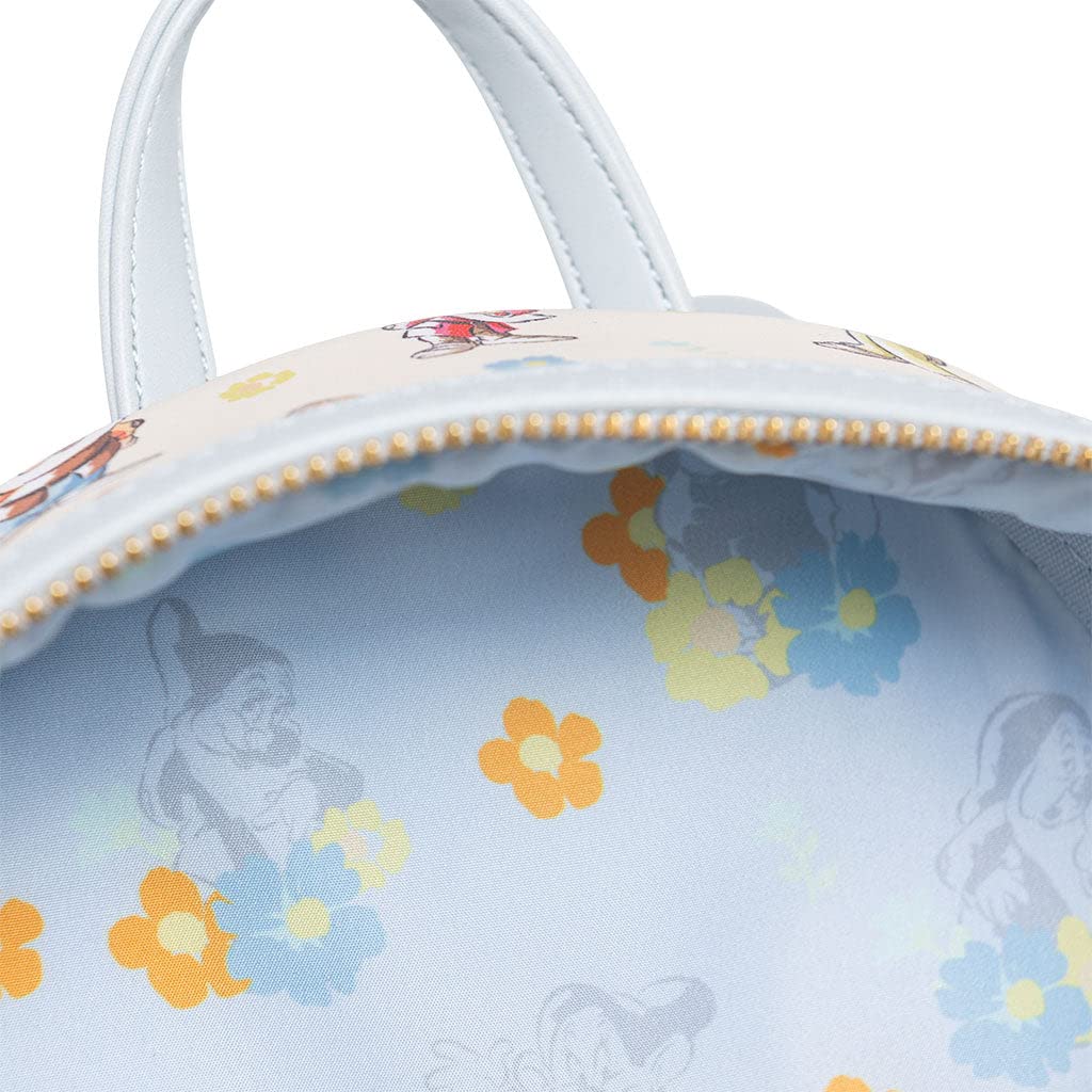 Loungefly Women's Disney Snow White and the Seven Dwarfs Blue Backpack
