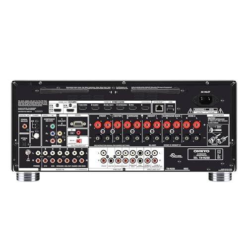 Onkyo TX-RZ50 9.2-Channel AV Receiver - 120 Watts Per Channel, Dirac Live Out of Box, Works with Sonos Certified, THX Certified and More