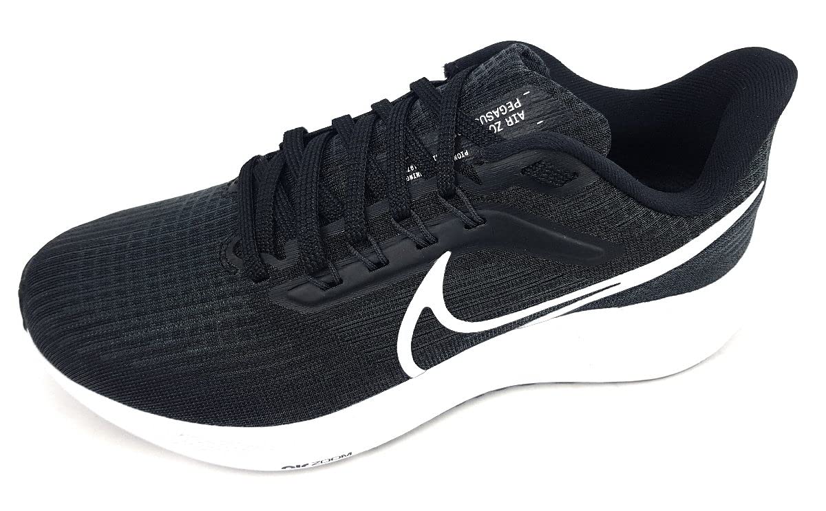 Nike Women's Air Zoom Pegasus 39 Running Trainers Dh4072 Shoes, Black/Dark Smoke Grey/White, 8