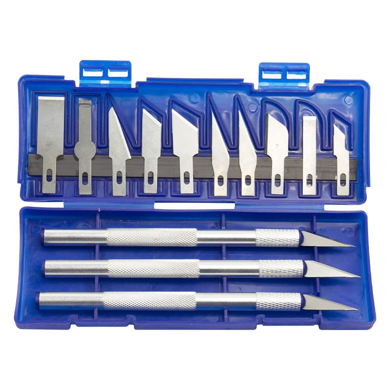 Carving Craft Knife Set, Leather Cutting Tools, Multifunctional Paper Cutting Knife, Scrapbook Blade, Precision Carbon Steel Blade, Diy Cutting Tools
