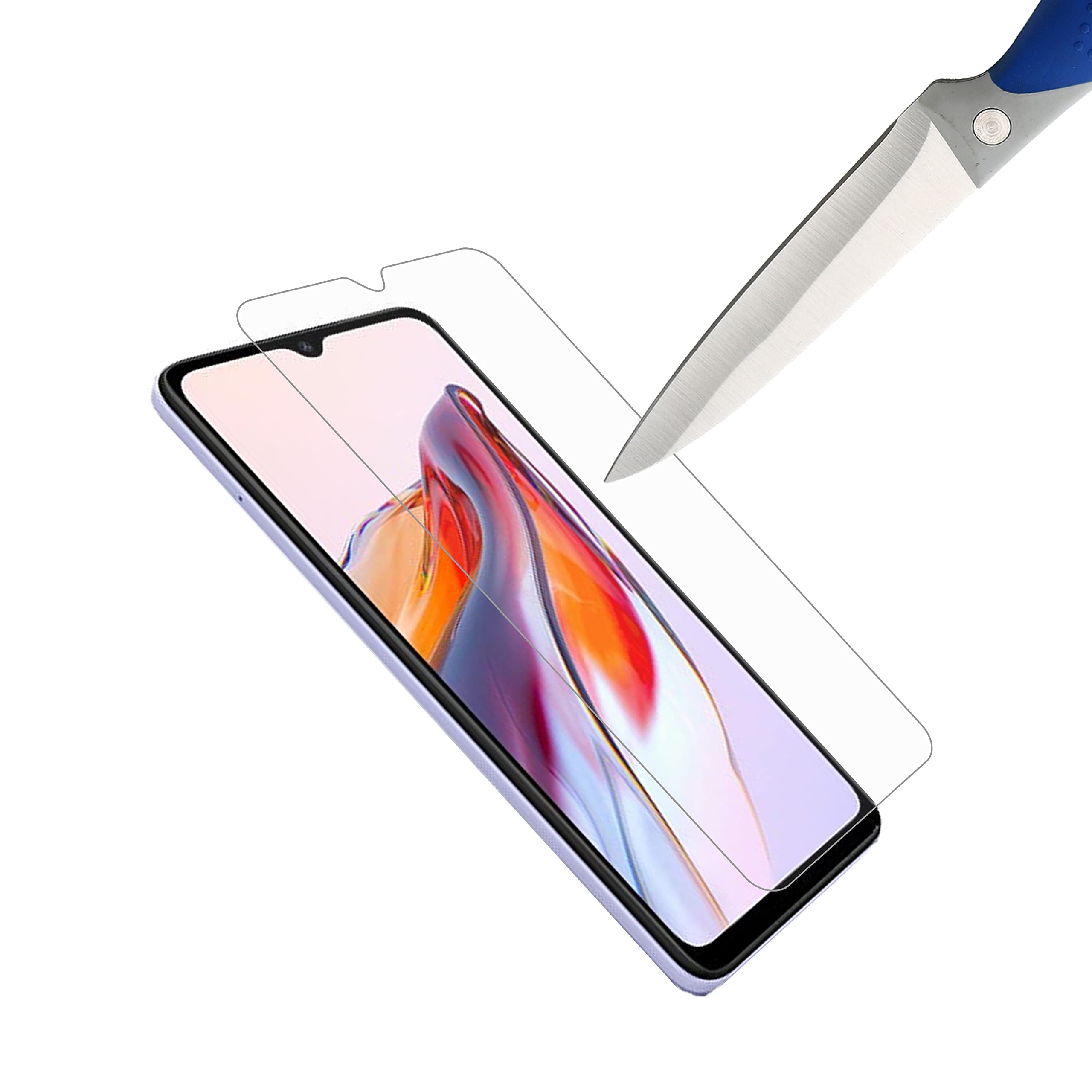 Mr.Shield [3-Pack] Designed For Xiaomi Poco C55 / Redmi 12C [Tempered Glass] [Japan Glass with 9H Hardness] Screen Protector