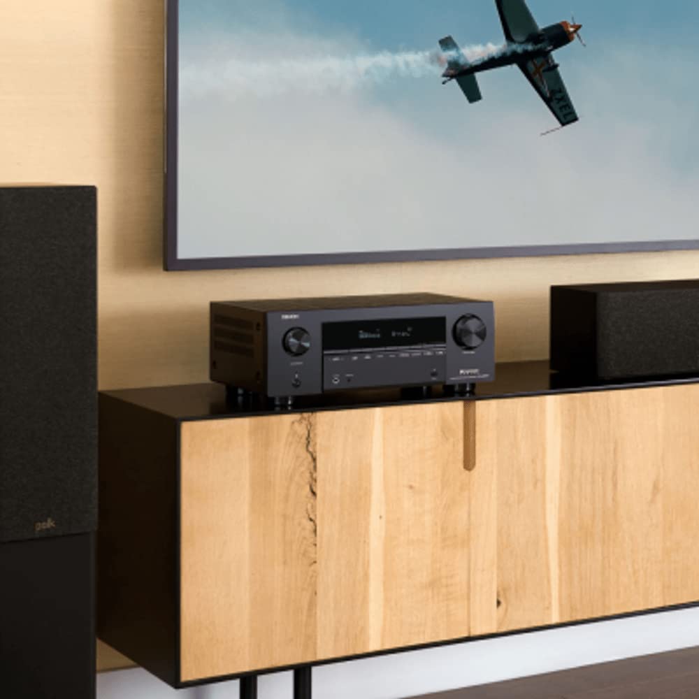 Denon AVR-X2800H 7.2 Ch Receiver - 8K UHD Home Theater AVR (95W X 7), Wireless Streaming via Built-in HEOS, Bluetooth & Wi-Fi, Dolby Atmos, DTS Neural:X & DTS:X Surround Sound