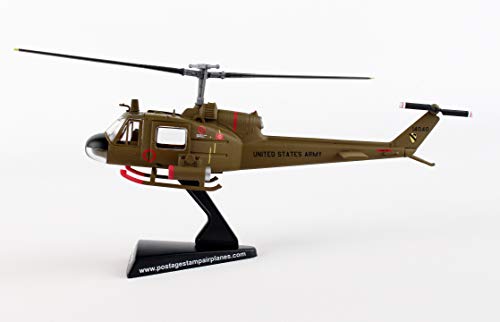 Daron Worldwide Trading Daron Postage Stamp UH-1 Huey Gunship 1:87 Vehicle