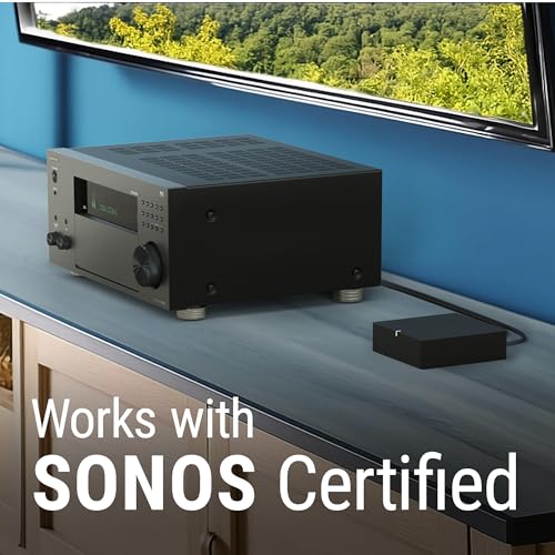 Onkyo TX-RZ50 9.2-Channel AV Receiver - 120 Watts Per Channel, Dirac Live Out of Box, Works with Sonos Certified, THX Certified and More