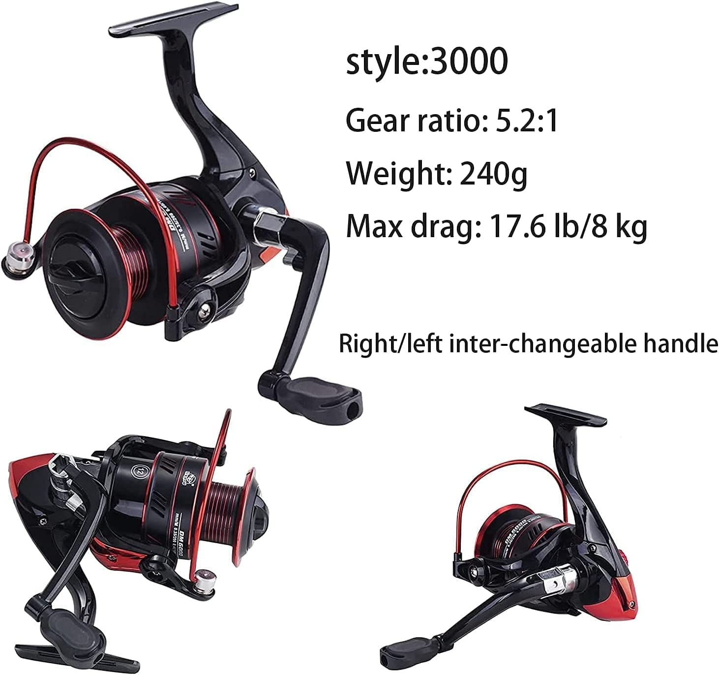 Fishing Pole Combo Set,2.1m/6.89ft 145pcs Fishing Accessories Kit Collapsible Rods Spinning Reel High Speed Reels Fishing line ministoream