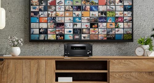 Onkyo TX-RZ50 9.2-Channel AV Receiver - 120 Watts Per Channel, Dirac Live Out of Box, Works with Sonos Certified, THX Certified and More