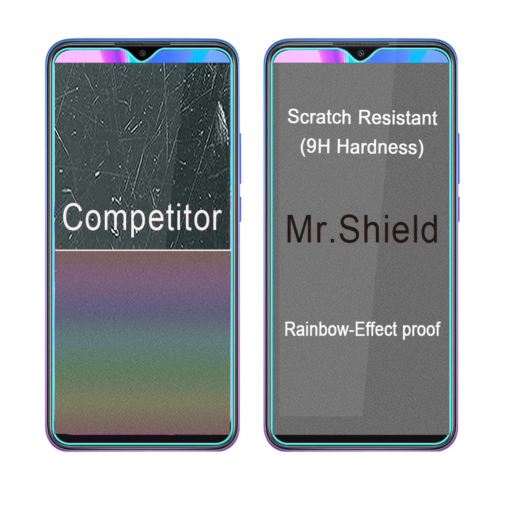 Mr.Shield [3-Pack] Designed For Xiaomi (Redmi 9) [Tempered Glass] [Japan Glass with 9H Hardness] Screen Protector with Lifetime Replacement