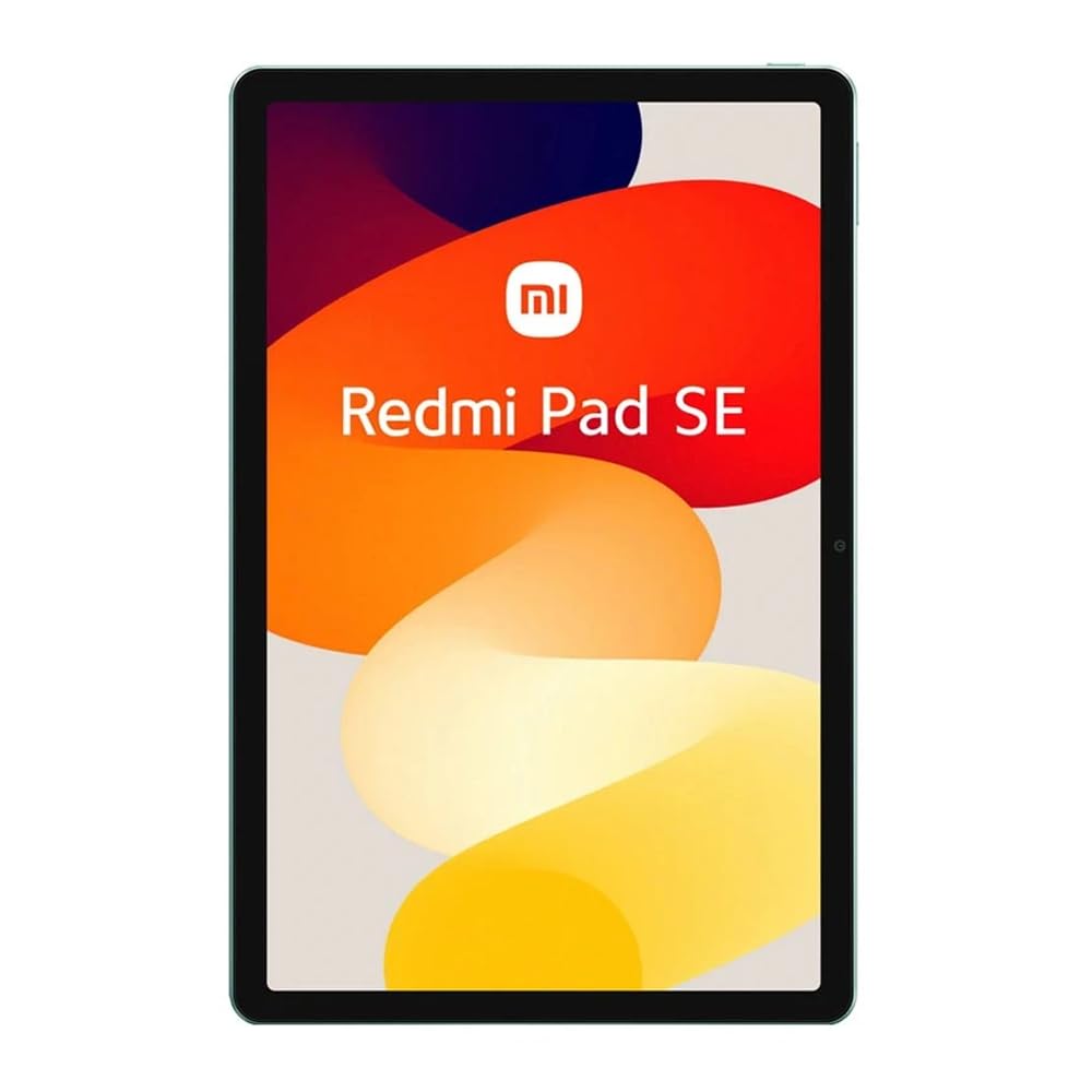 Xiaomi Redmi Pad Se (128GB + 4GB) WiFi 11" Octa Core 4 Speakers Dolby Atmos 8000mAh Bluetooth 5.3 8Mp (Mint Green)