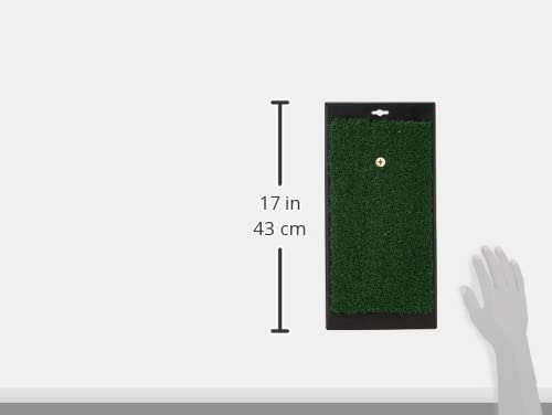 Callaway FT Launch Zone Golf Hitting Mat with Rubber Backing Golf Putting Mat,Green