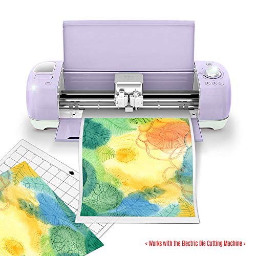 3 Pack Standard Grip Cutting Mat 12 x 8 Inch for Silhouette Portrait Adhesive Sticky Replacement Cut Mats for Scrapbooking Die-Cut Machines (Blue)