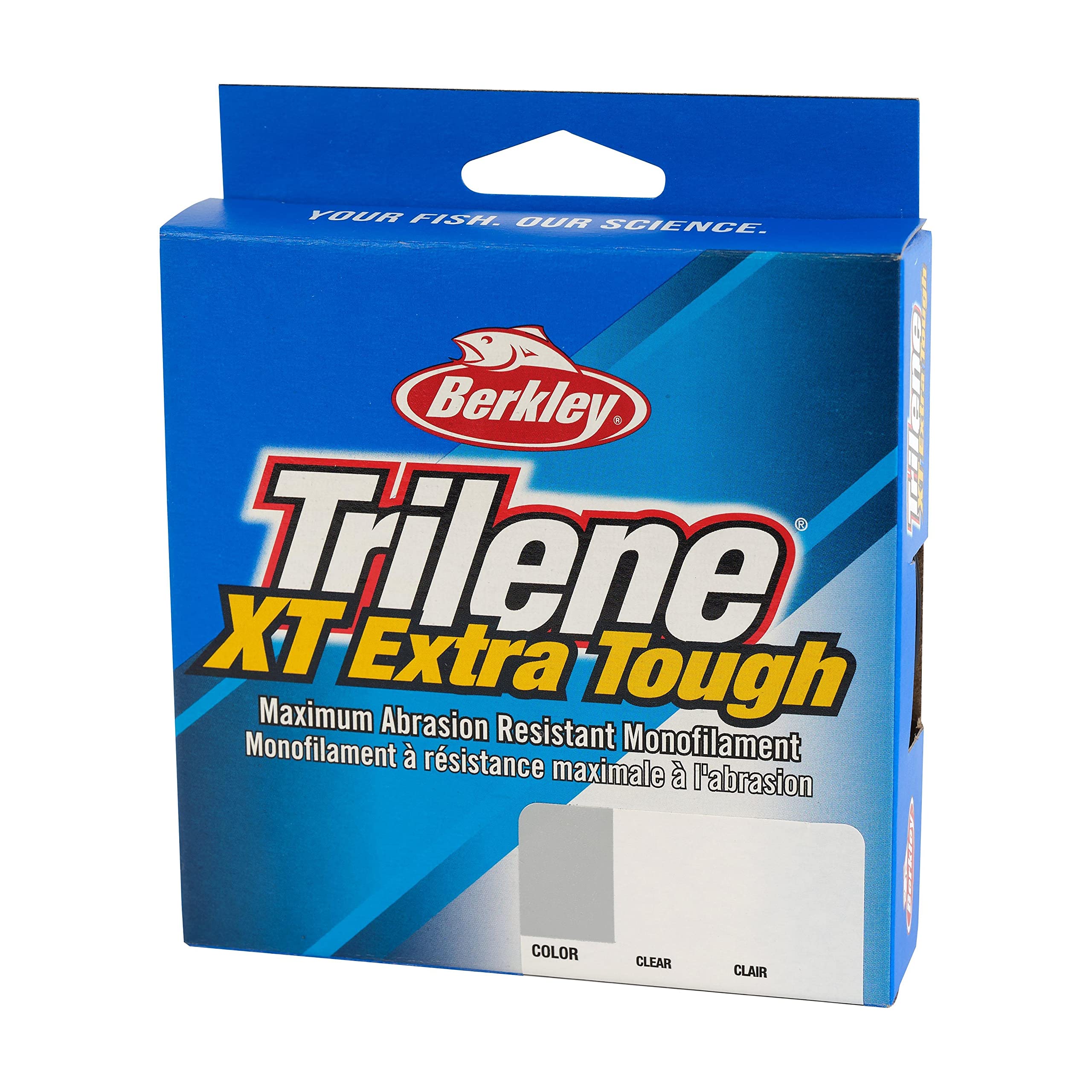 Berkley Trilene® XT®, Clear, 6lb | 2.7kg, 330yd | 301m Monofilament Fishing Line, Suitable for Saltwater and Freshwater Environments