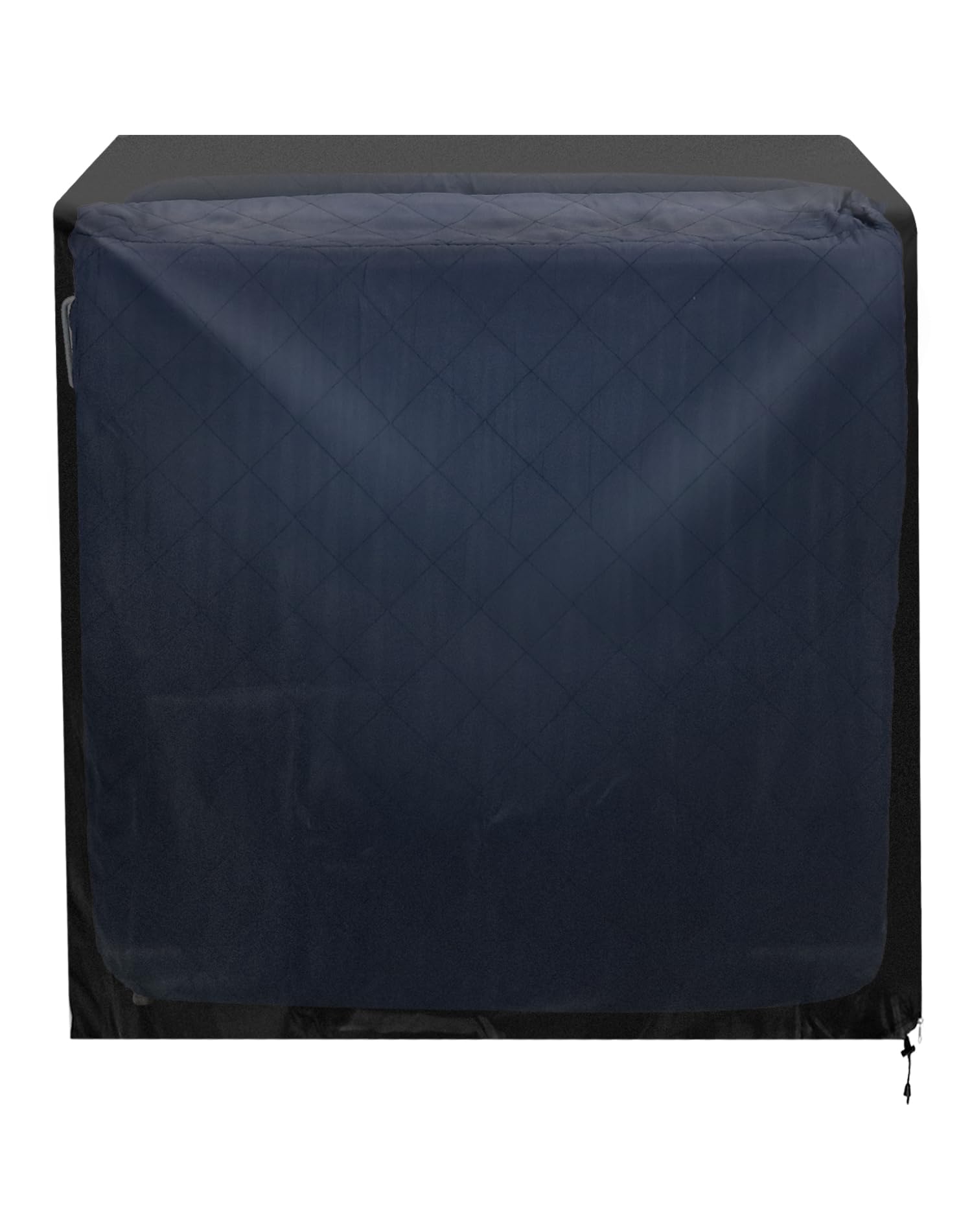 Qwork Universal Rollaway Bed Cover, 40" x 13" x 41", Thickened Storage Cover for 38 in Folding Cot Bed, Water & Dust Resistant, with 600D Fabric Zipper, Folding Bed Storage Cover Bed Protector