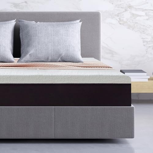 SERENITY HOME 12 inch Full Size Mattress Memory Foam Mattress with Ventilated Cooling Gel Foam| Stress Relief Mattress Full Size Bed | Full Mattress in a Box | Medium Firm | Full | 12 Inches, White