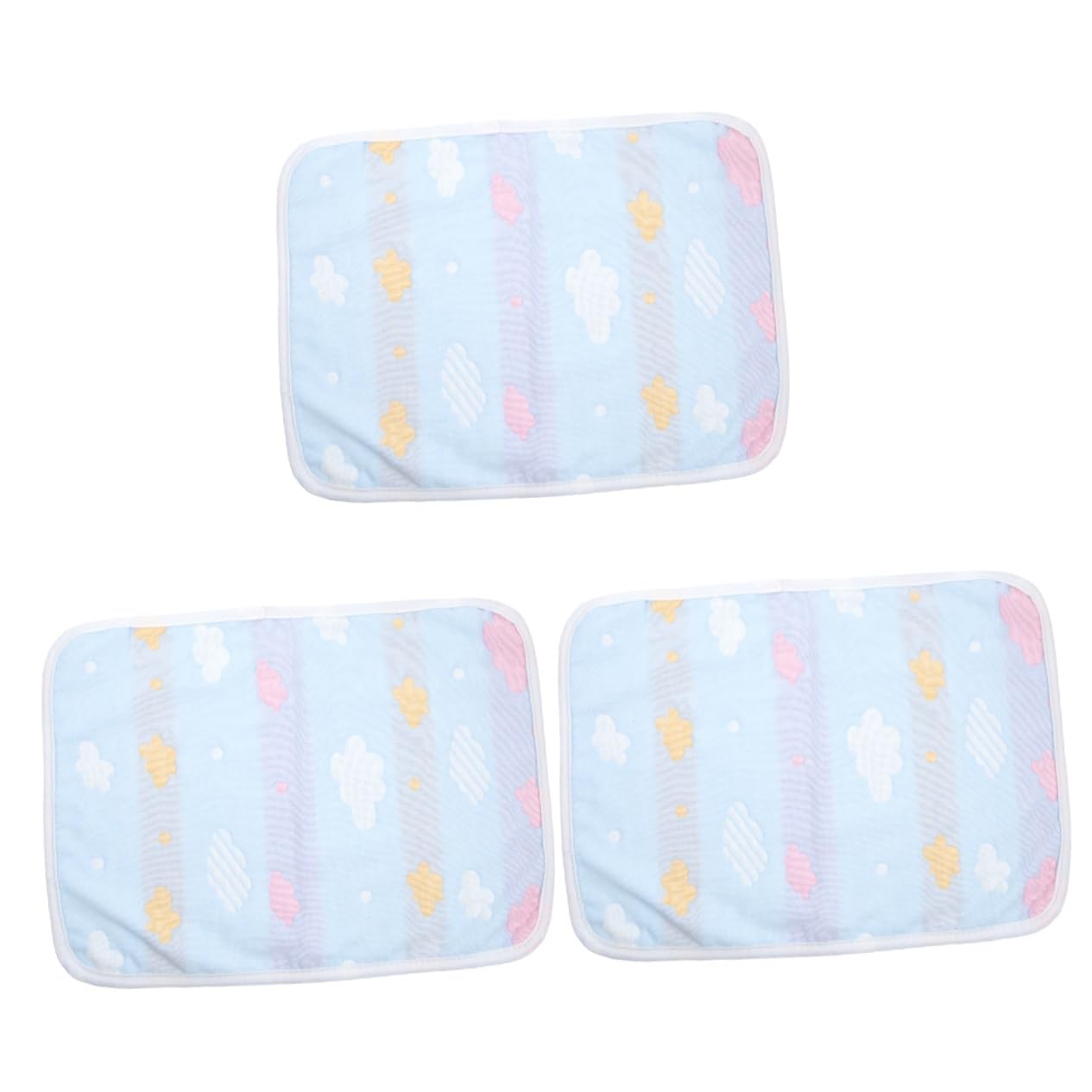 EXCEART 3pcs Gauze Pad Potty Training Pad Reusable Pee Pads Incontinence Bed Pads Mattress Protective Pad Waterproof Bed Pad Baby Changing Pad Elder Fiber Absorb Water Protector