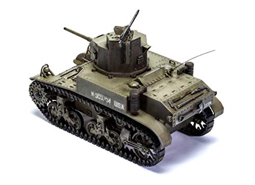 Airfix British M3 Stuart Honey 1:35 WWII Military Tank Armor Plastic Model Kit A1358