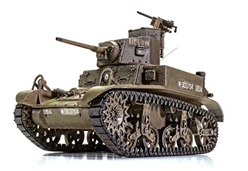 Airfix British M3 Stuart Honey 1:35 WWII Military Tank Armor Plastic Model Kit A1358