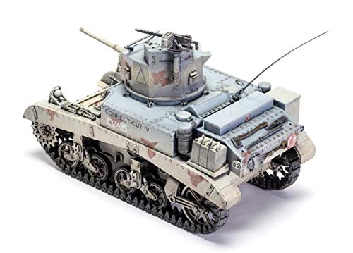 Airfix British M3 Stuart Honey 1:35 WWII Military Tank Armor Plastic Model Kit A1358