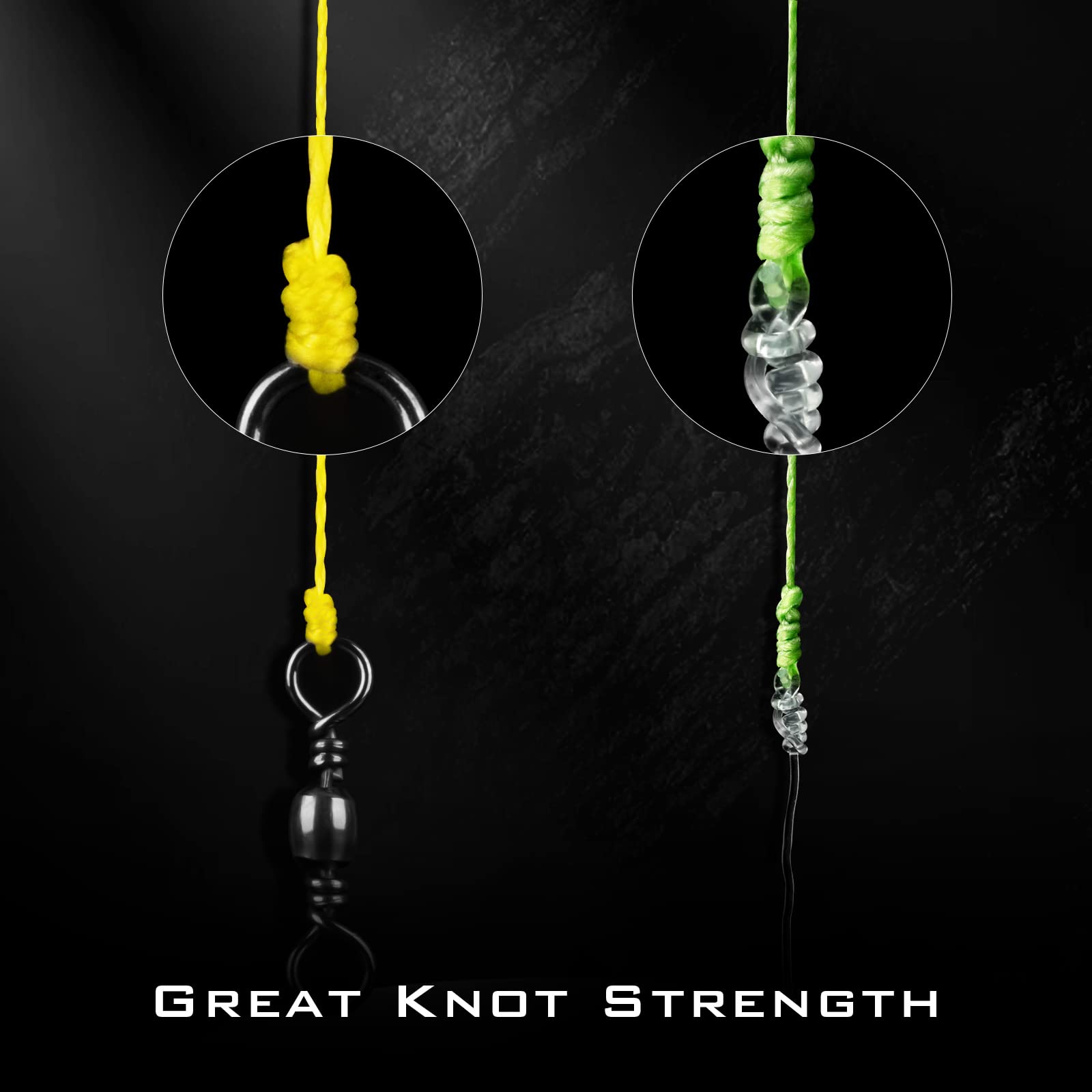 KastKing Superpower Braided Fishing Line,Low-Vis Gray,40 LB,327 Yds