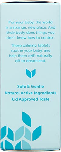 Hyland’s Baby Calming Tablets Natural Symptom Relief Fussy and Sleepless Babies, 125 Count