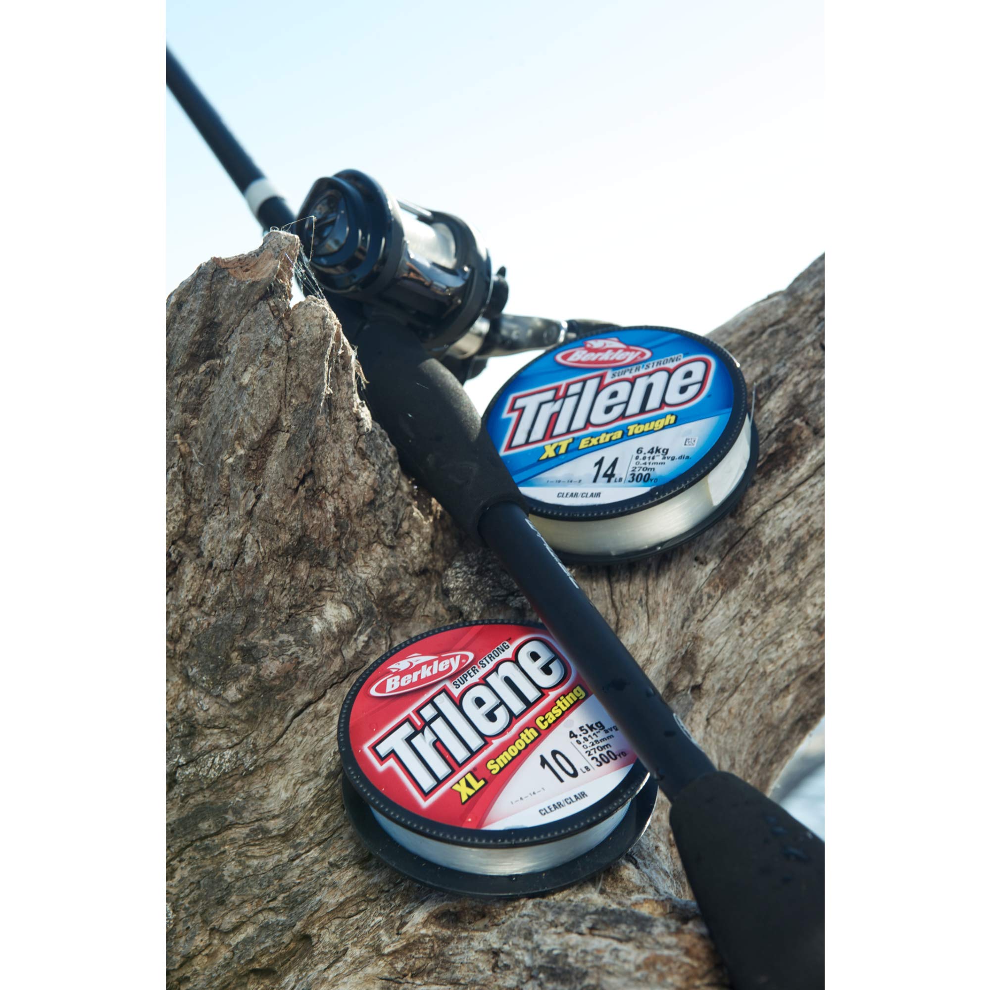 Berkley Trilene® XT®, Low-Vis Green, 6lb | 2.7kg, 110yd | 100m Monofilament Fishing Line, Suitable for Saltwater and Freshwater Environments