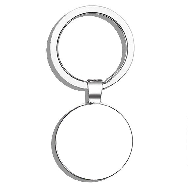 1080 Graphics Krusty Krab Pizza Key Chain Stainless Steel Keychain with Ring