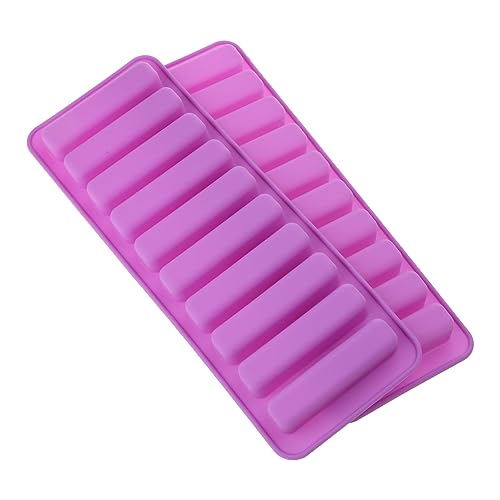 Easy Release Ice Cube Mold 10-Grids Cylinder Ice Cube Tray Flexible Silicone Ice Maker For Cocktails Teas Coffee Ice Cube Mold Silicone For Cocktails Fun Shapes Ice Maker Small Ice Cube Trays
