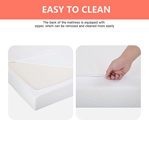 Twin Mattress 5 inch Gel Memory Foam Mattress Medium Firm Mattresses for Cool Sleep Relieving Pressure Relief CertiPUR-US Certified Mattress in a Box,Twin