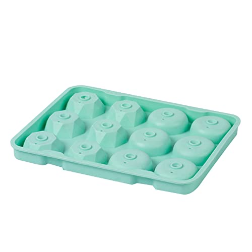 Rose Flower Ice-Cubes Tray Mold Reusable Ice-Cubes Maker Resin Mold Silicone Ice-Cream Molds Party Bar Kitchen-Tools Rose Flower Mold