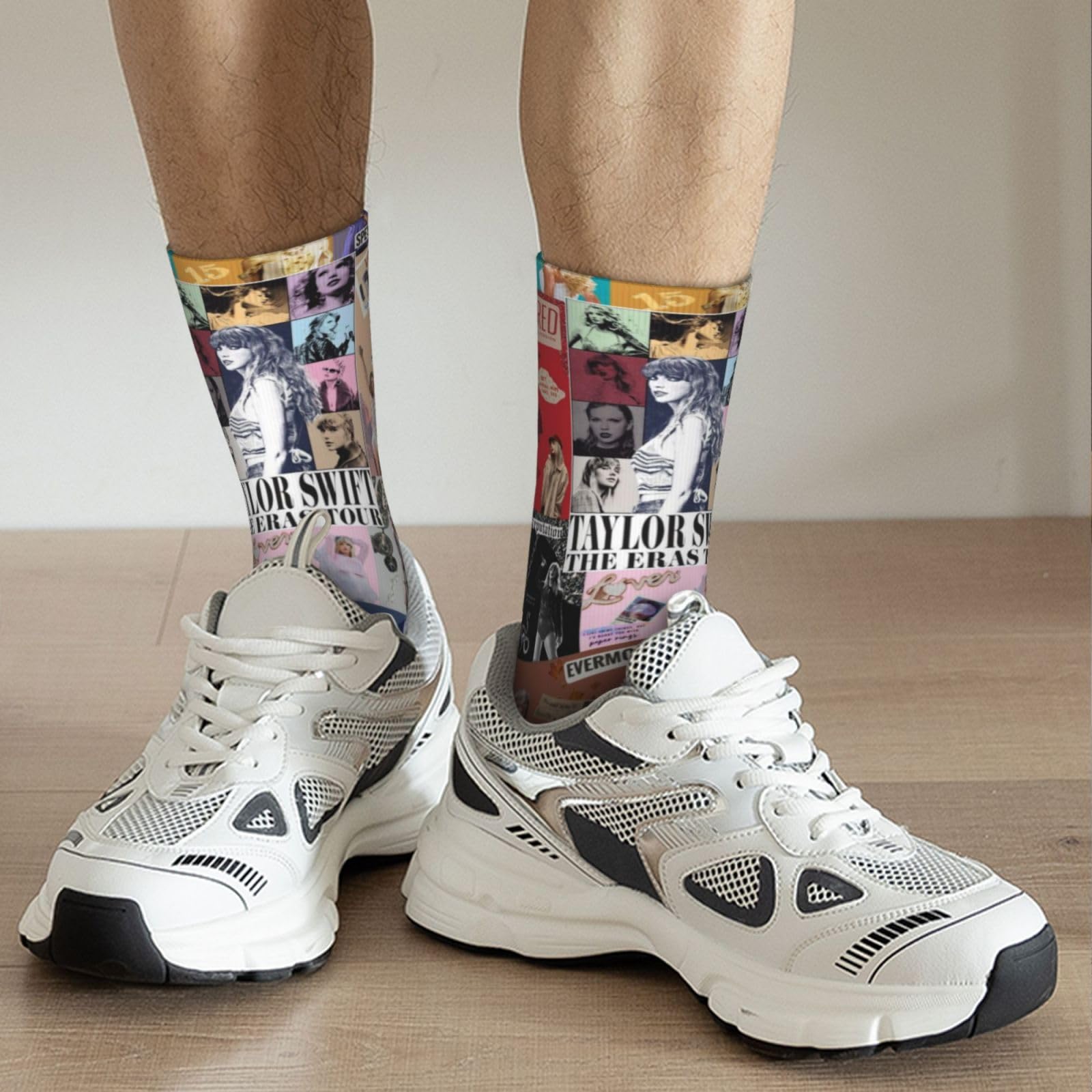 Singer Cool Socks For Men Women Fun Novelty Crew Socks