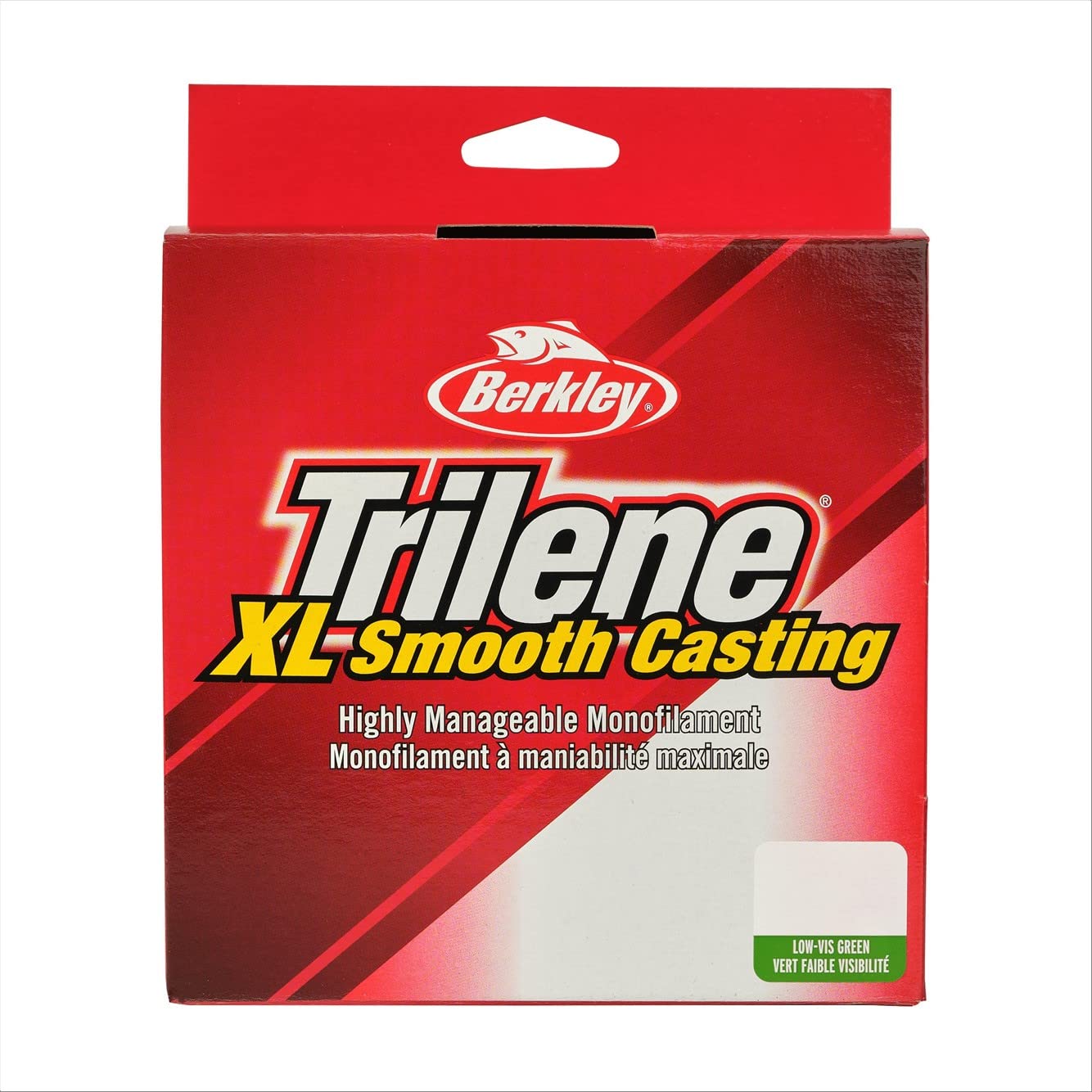 Berkley Trilene® XL®, Low-Vis Green, 6lb | 2.7kg, 1000yd | 914m Monofilament Fishing Line, Suitable for Freshwater Environments
