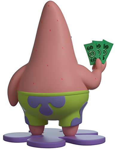 I Have 3 Dollars, 4" Patrick Collectible Figure, Based on Funny Internet Meme, High Detailed Collectible Figure - Youtooz Spongebob Squarepants Collection Based on Cartoon TV Series
