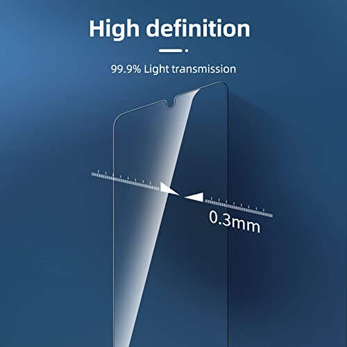 NEW'C 3 Pack Designed for Xiaomi Redmi Note 11 Pro, Redmi Note 11 Pro 5G, Anti-Scratch, Anti-Fingerprints, 9H Hardness, 0.33 mm Ultra Transparent, Ultra Resistant
