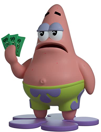I Have 3 Dollars, 4" Patrick Collectible Figure, Based on Funny Internet Meme, High Detailed Collectible Figure - Youtooz Spongebob Squarepants Collection Based on Cartoon TV Series