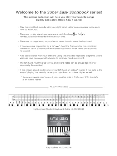 Taylor Swift - Super Easy Songbook - 2nd Edition: 30 Simple Arrangements for Piano with Lyrics