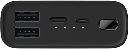 Xiaomi Redmi 20000mAh Fast Charge Power Band Bundled with Mi Ultra Compact 10000mAh Power Bank - Best Combination of Capacity and Mobility